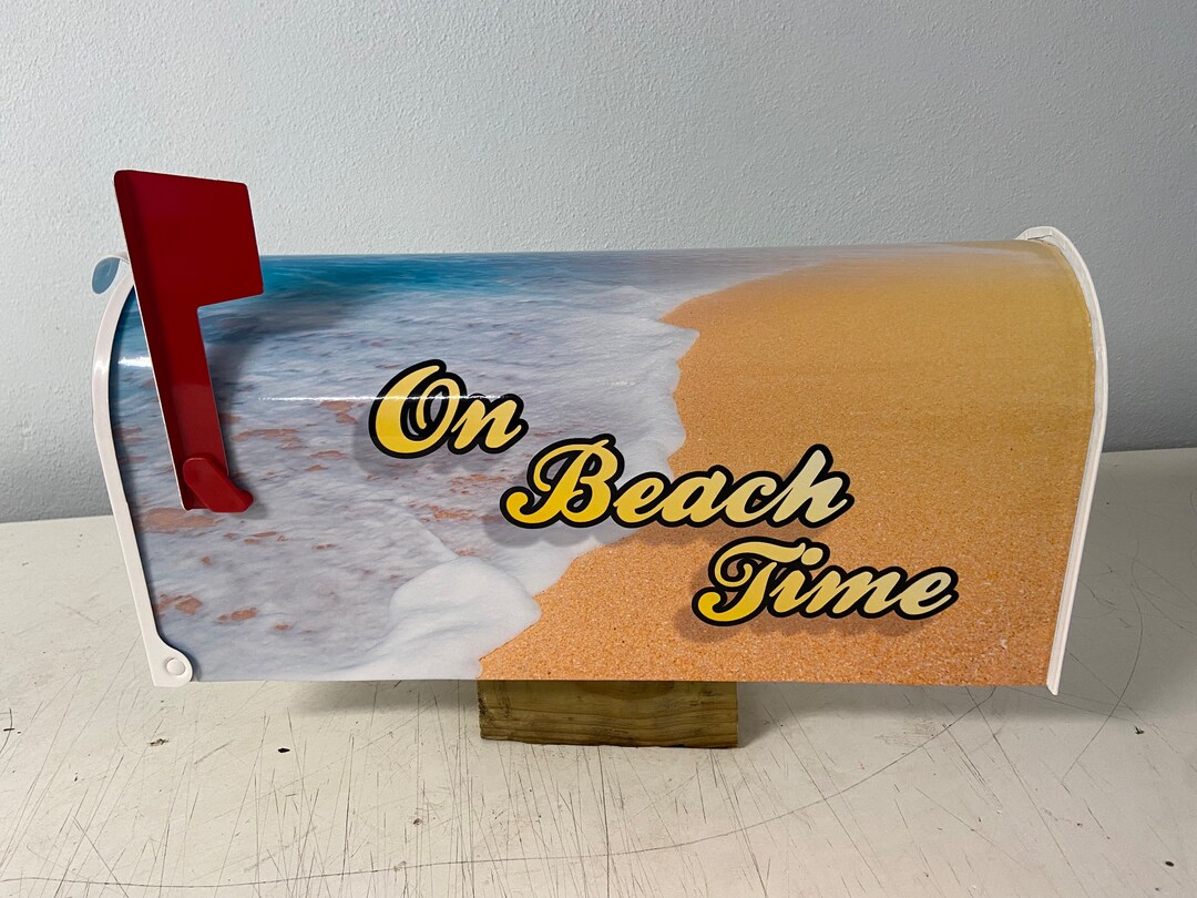 Custom Beach-themed Mailbox: Coastal Home Decor - Etsy