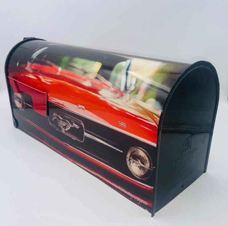 Classic Car Mailbox: Auto Shop Decor, American Muscle Car Gift - Etsy