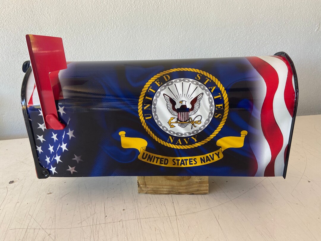 United States Navy Custom Mailboxes. Handmade Gifts for - Etsy
