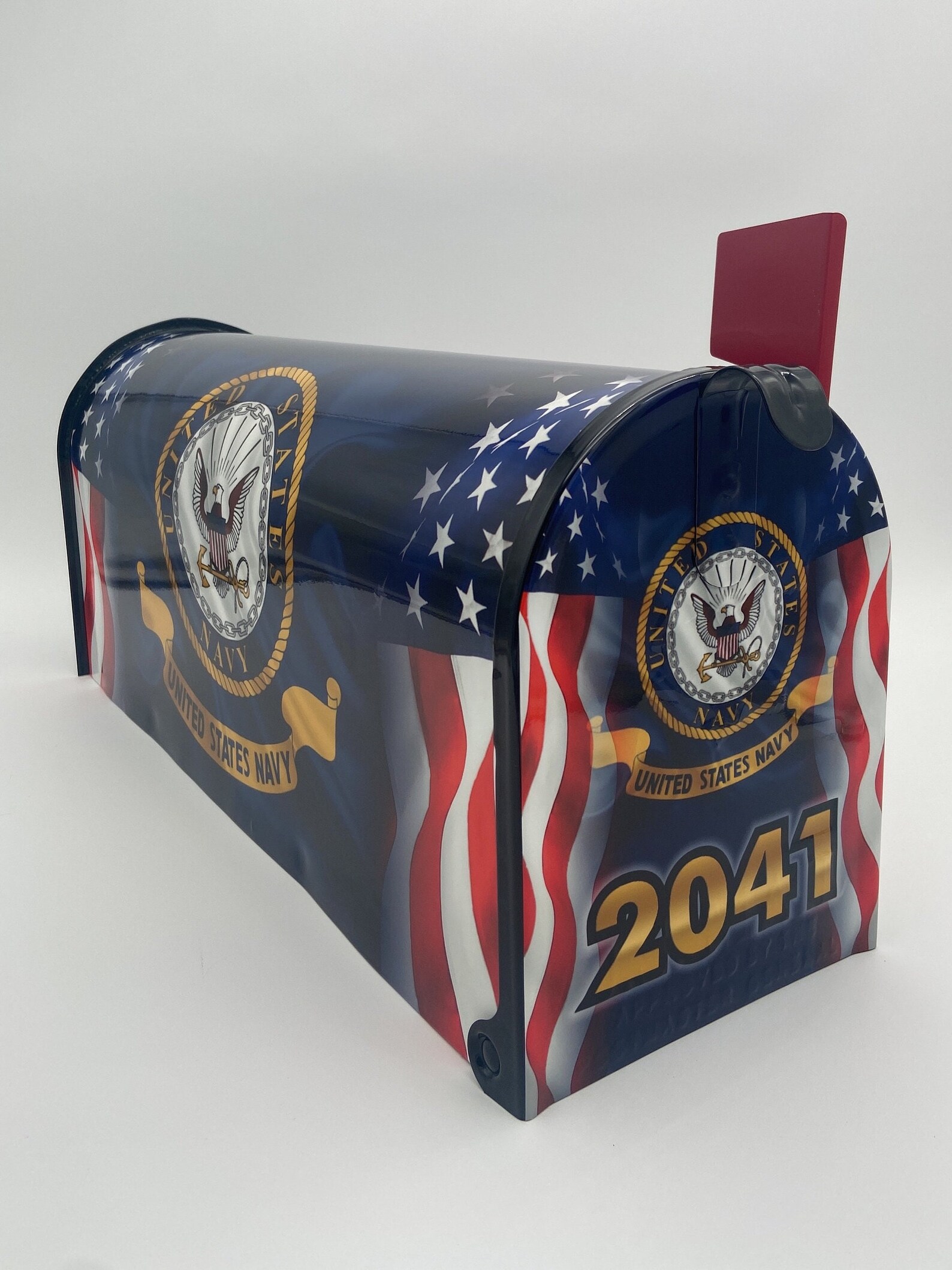 United States Navy Custom Mailboxes Homemade Gift for Dad Personalized ...