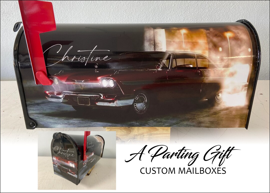 Classic Movie Car Custom Mailboxes Handmade Gift for Dad Handcrafted ...