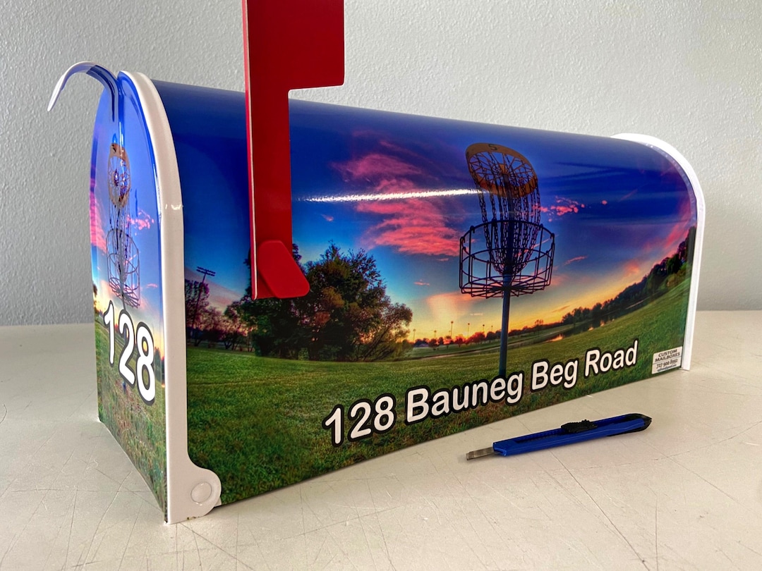 Custom Disc Golf Mailbox, Personalized Gift Ideas - Etsy