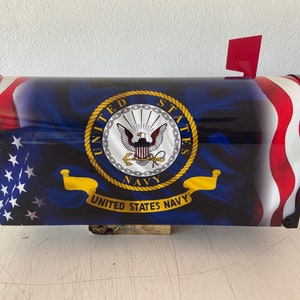 United States Navy Custom Mailboxes. Handmade Gifts for - Etsy