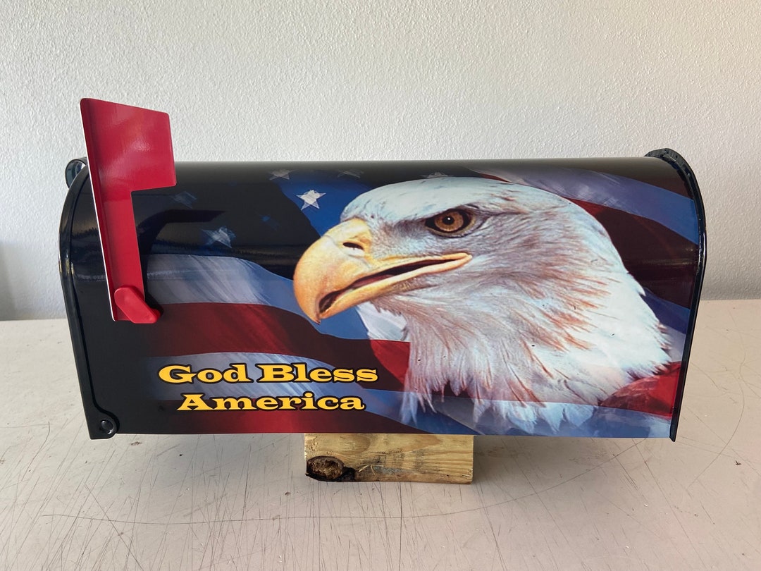 Patriotic Custom Mailboxes. Handmade Gift. Trusted Seller. - Etsy