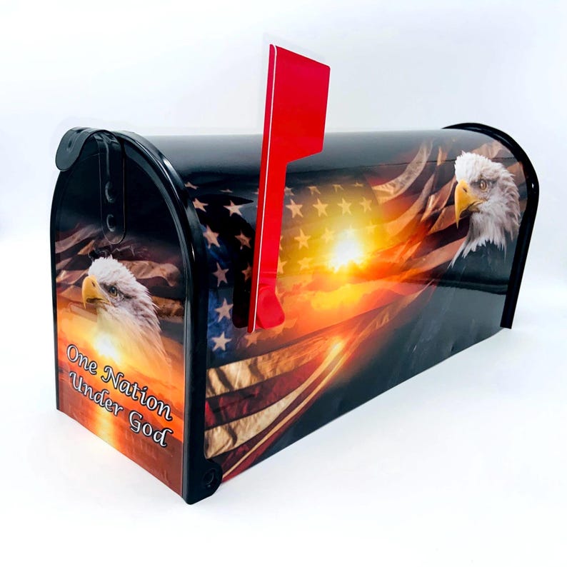 Patriotic Eagle Mailbox: Liberty and Luxury - Etsy