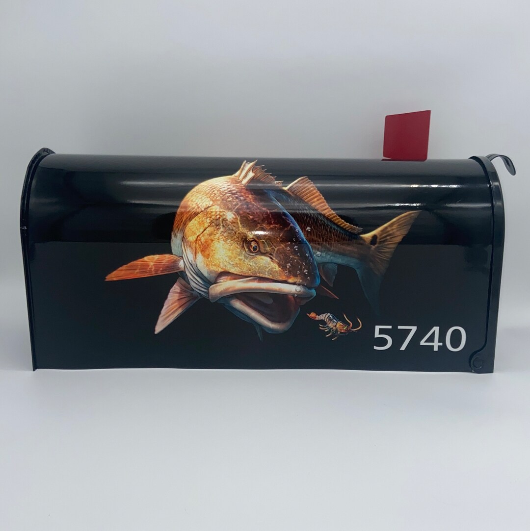 Redfish Custom Mailbox, Beach House Gift - Etsy