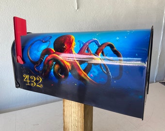 Octopus Mailboxes - Etsy