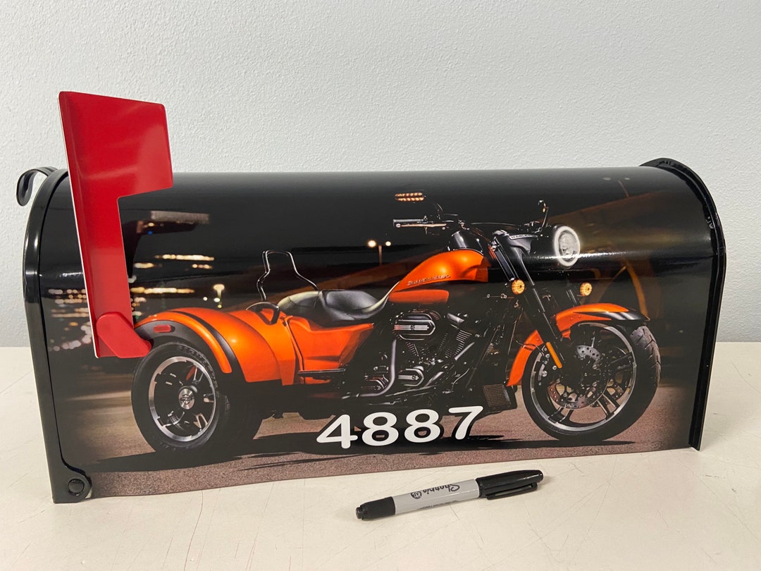 Custom Trike Motorcycle Mailbox: Personalized Biker Gift - Etsy