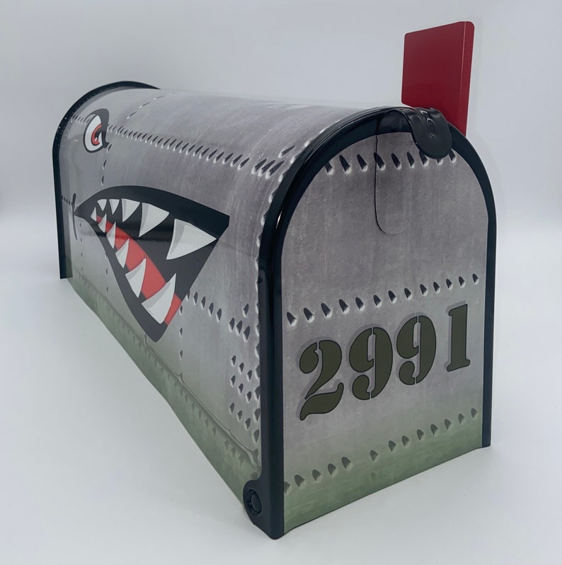 Warbird Custom Mailbox Gift for Dad on Father’s Day - Etsy