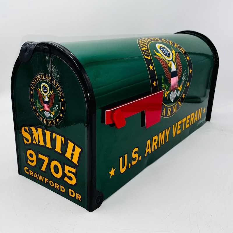 Military Mailbox Decal - Etsy