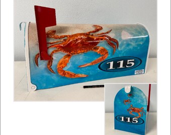 Crab Mailbox - Etsy
