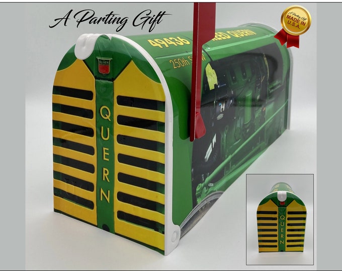 Tractor Mailbox - Etsy