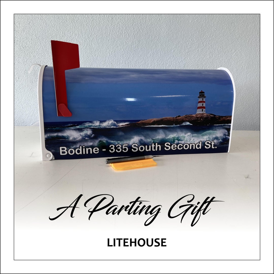 Custom Mailbox, Light House Gift, Gift for Mom, Valentines Gift ...