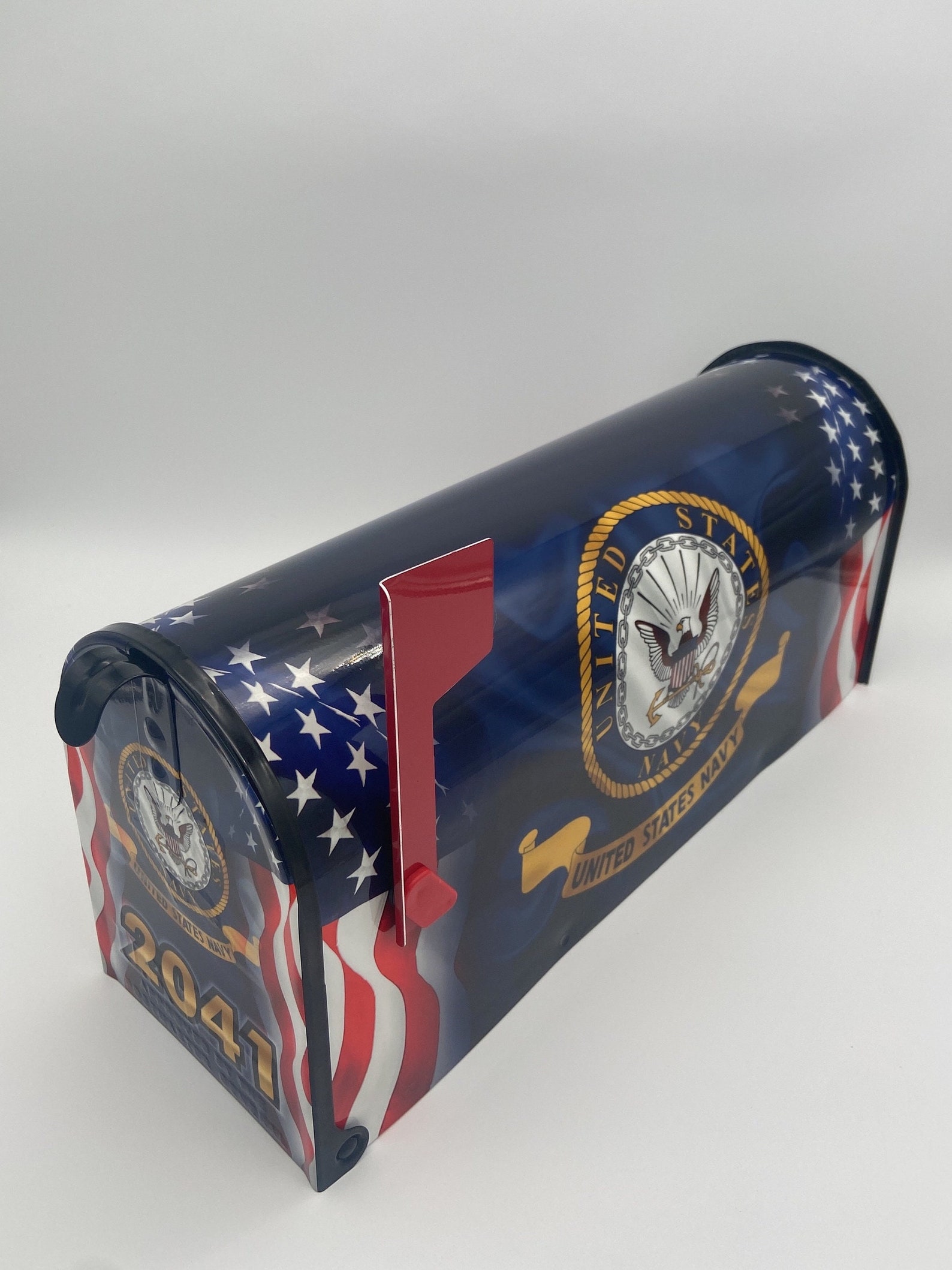 United States Navy Custom Mailboxes Homemade Gift for Dad Personalized ...