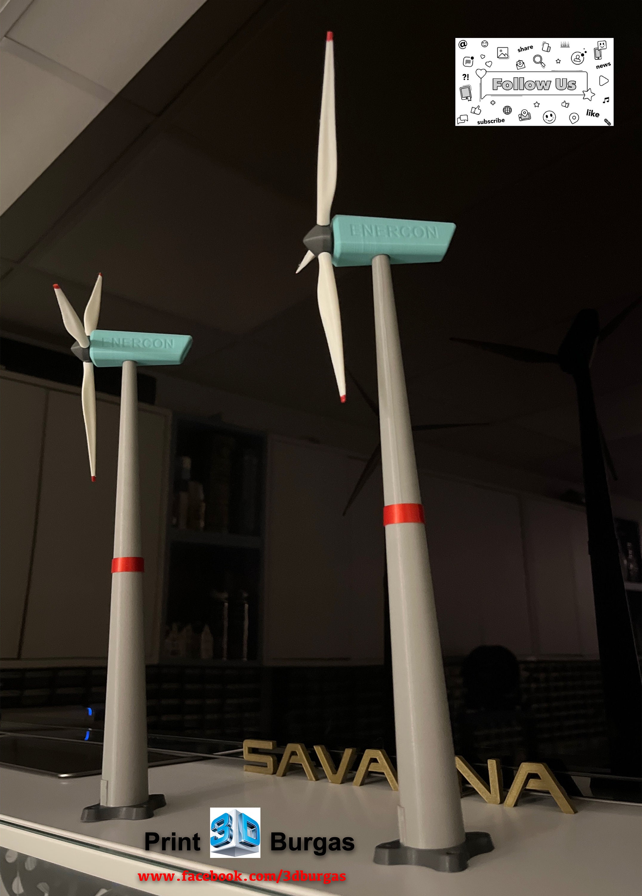 Wind Mill / Wind Generator Diorama Parts - Etsy