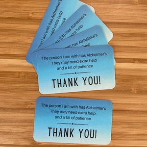 Alzheimer's Cards - Etsy