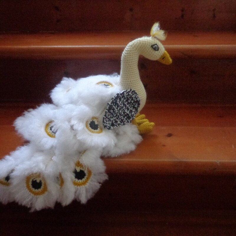 Crochet Peacock - Etsy