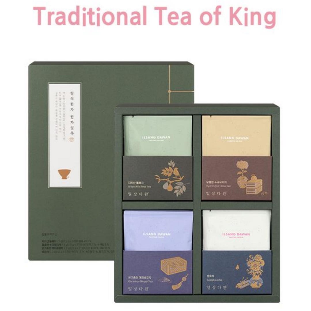 Ssanggye Korean Traditional Tea Rich Taste 4 Type X 3EA Authentic ...