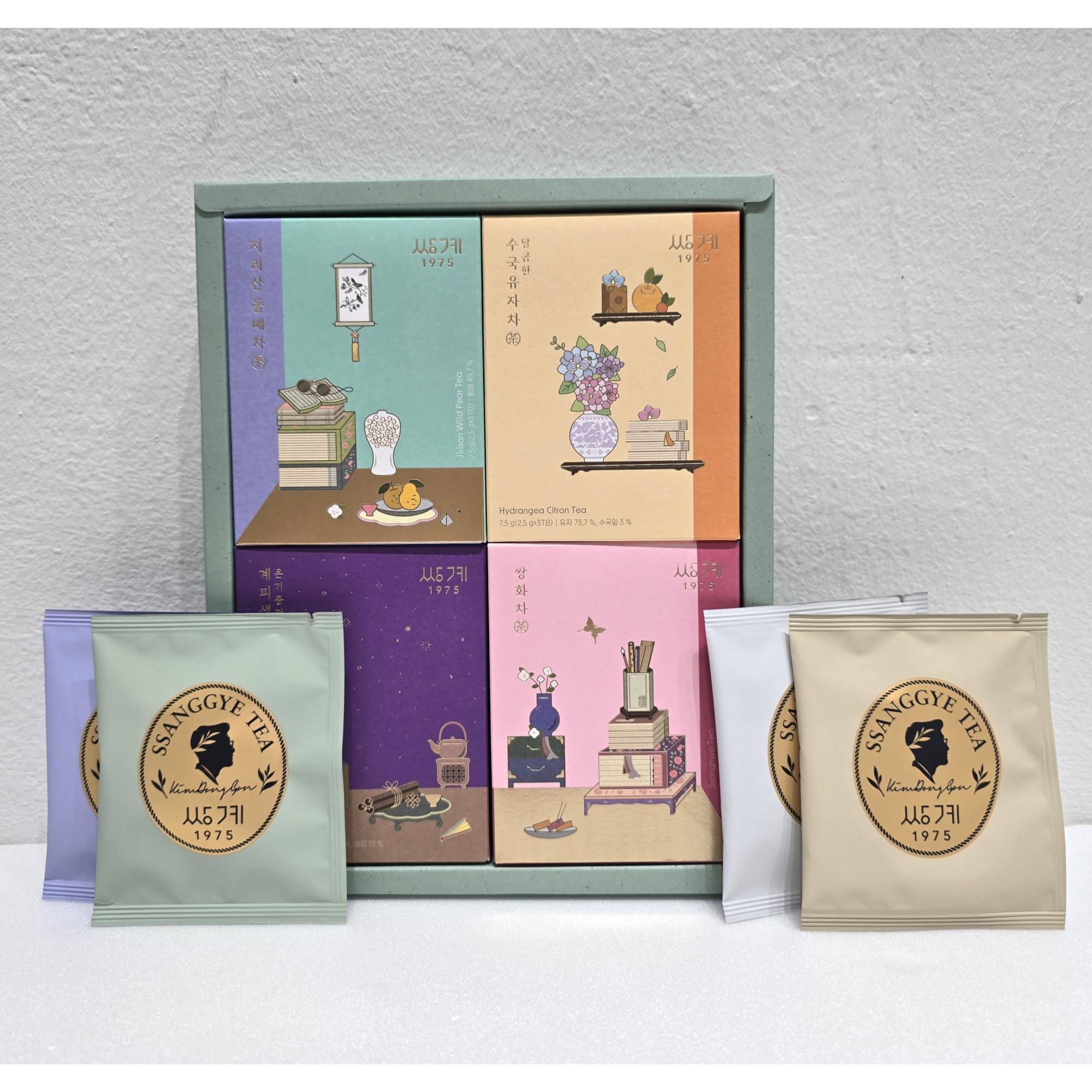 Ssanggye Korean Traditional Tea Rich Taste 4 Type X 3EA Authentic ...