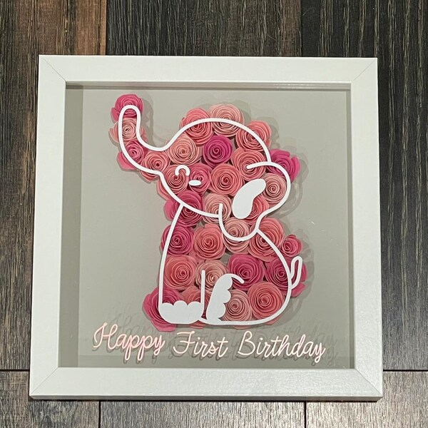 Baby Shadow Box - Etsy