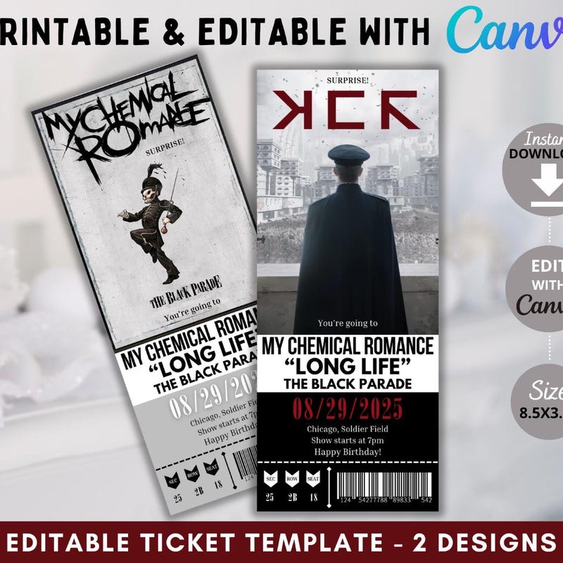 My Chemical Romance Merch Tour 2025 - Etsy