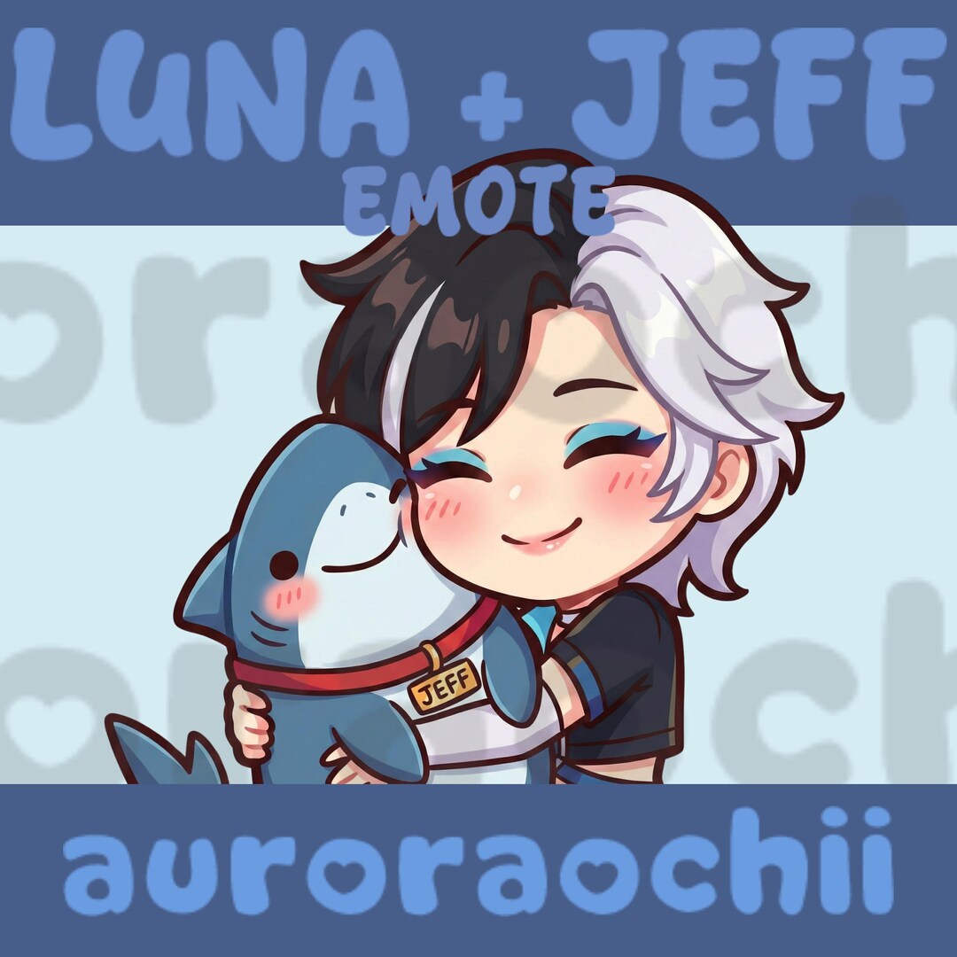 Luna and Jeff Hug Marvel Rivals Emote | for Twitch, Discord, Youtube - Etsy
