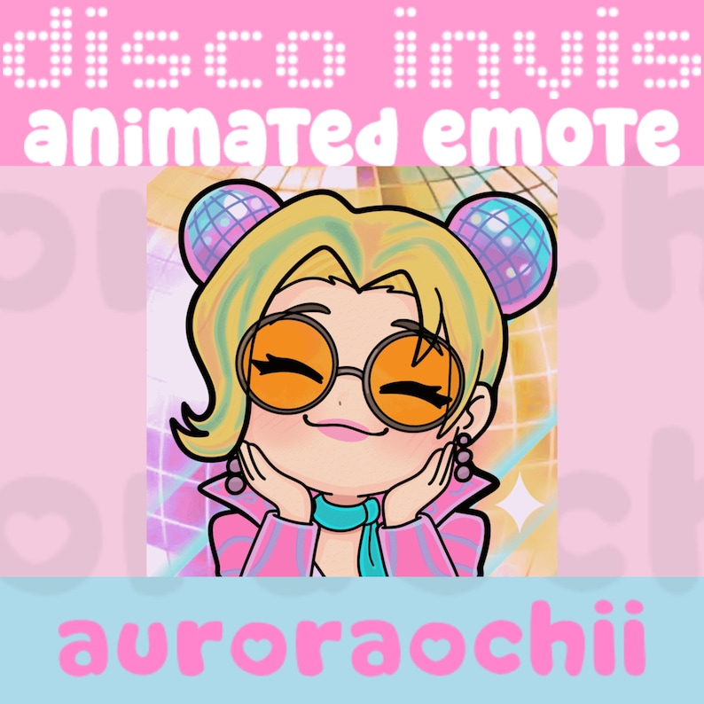 Disco Invis Woman - Animated Emote for Twitch & Discord (digital ...