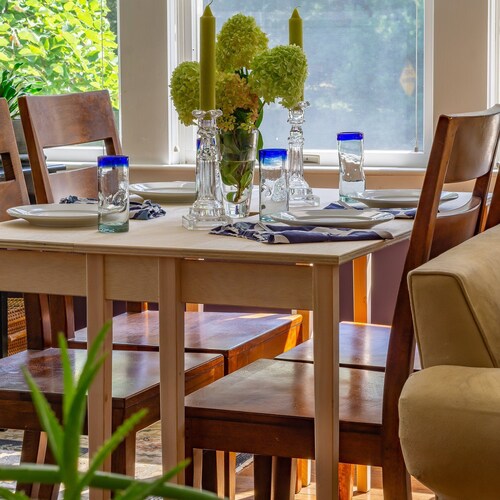 Walnut Drop Leaf Dining Table - Etsy