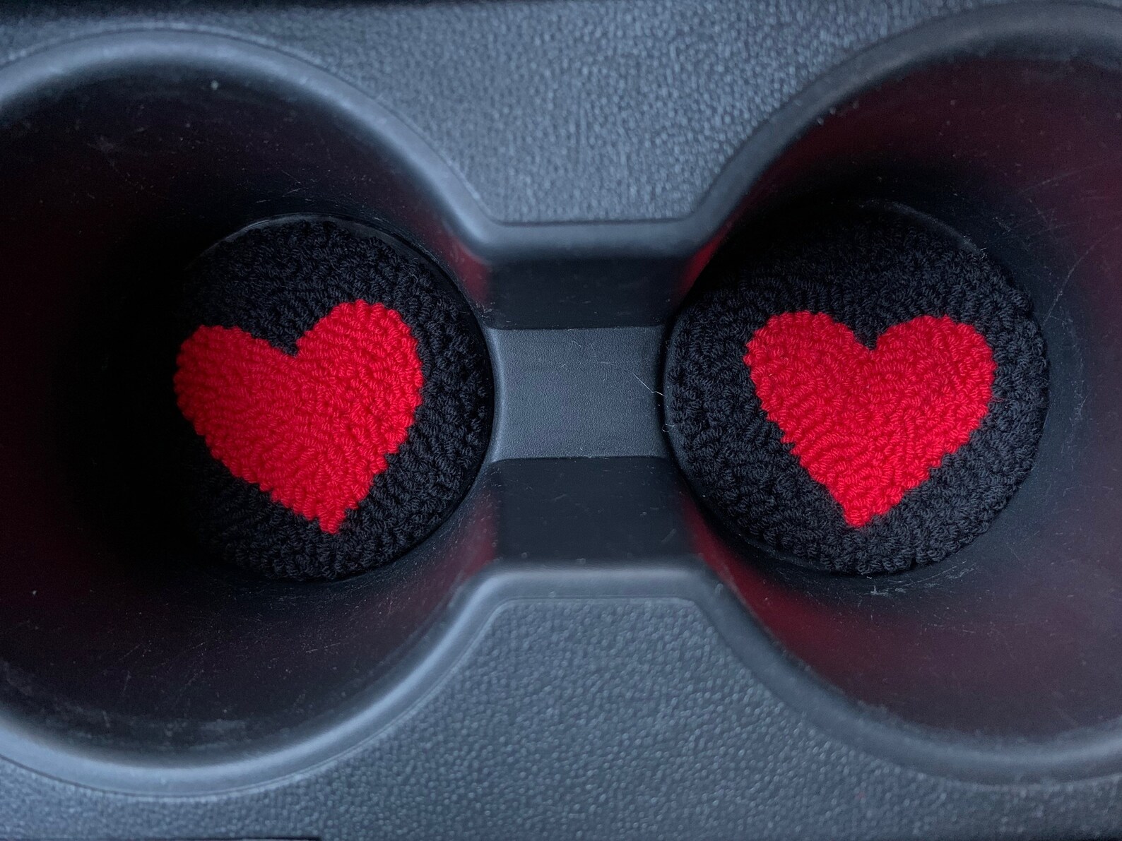 Car Coaster Set of 2 Handmade Coaster for Car Car | Etsy