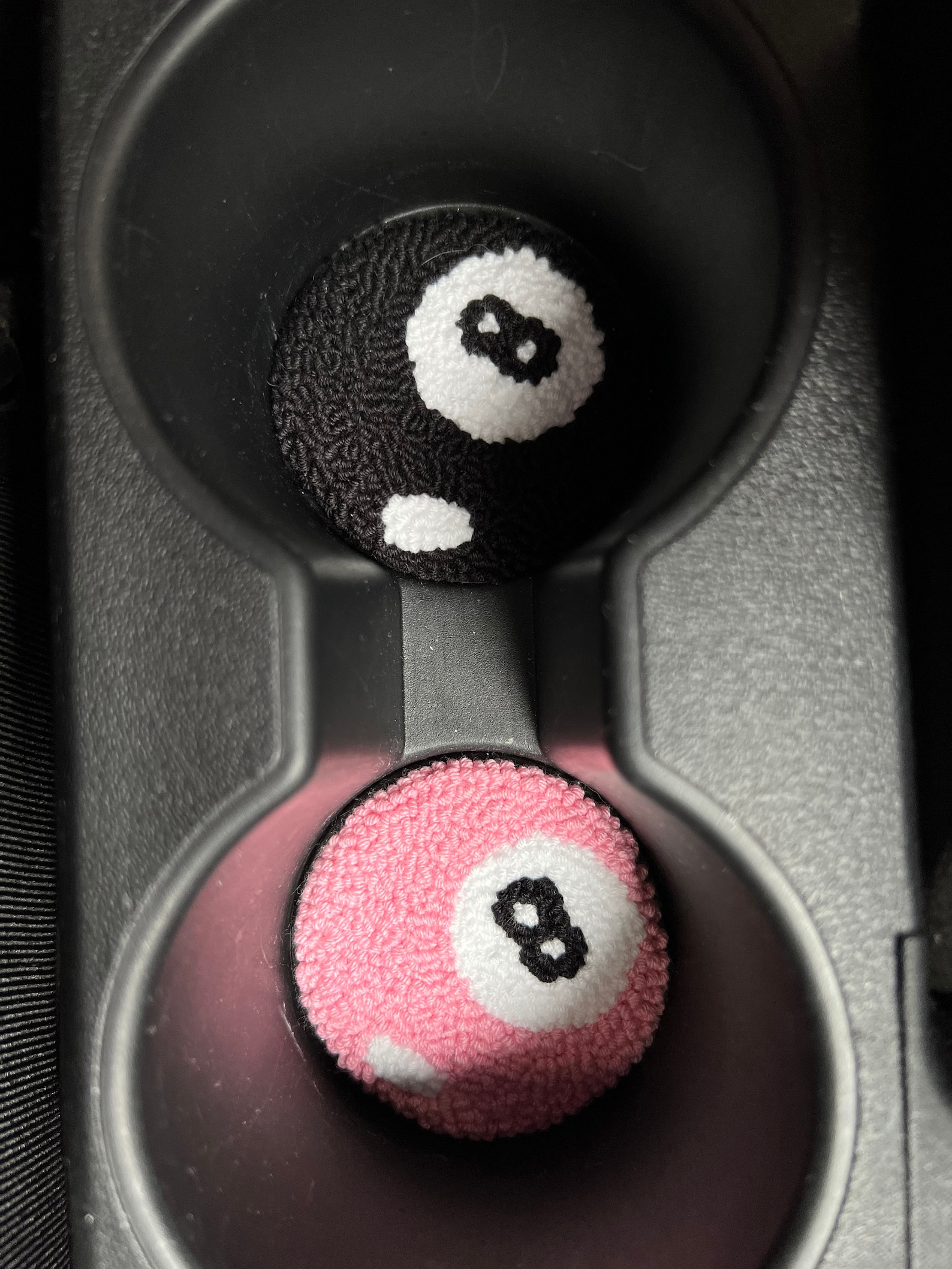 Magic 8 Ball Handmade Car Coasters, Set of 2 - Etsy
