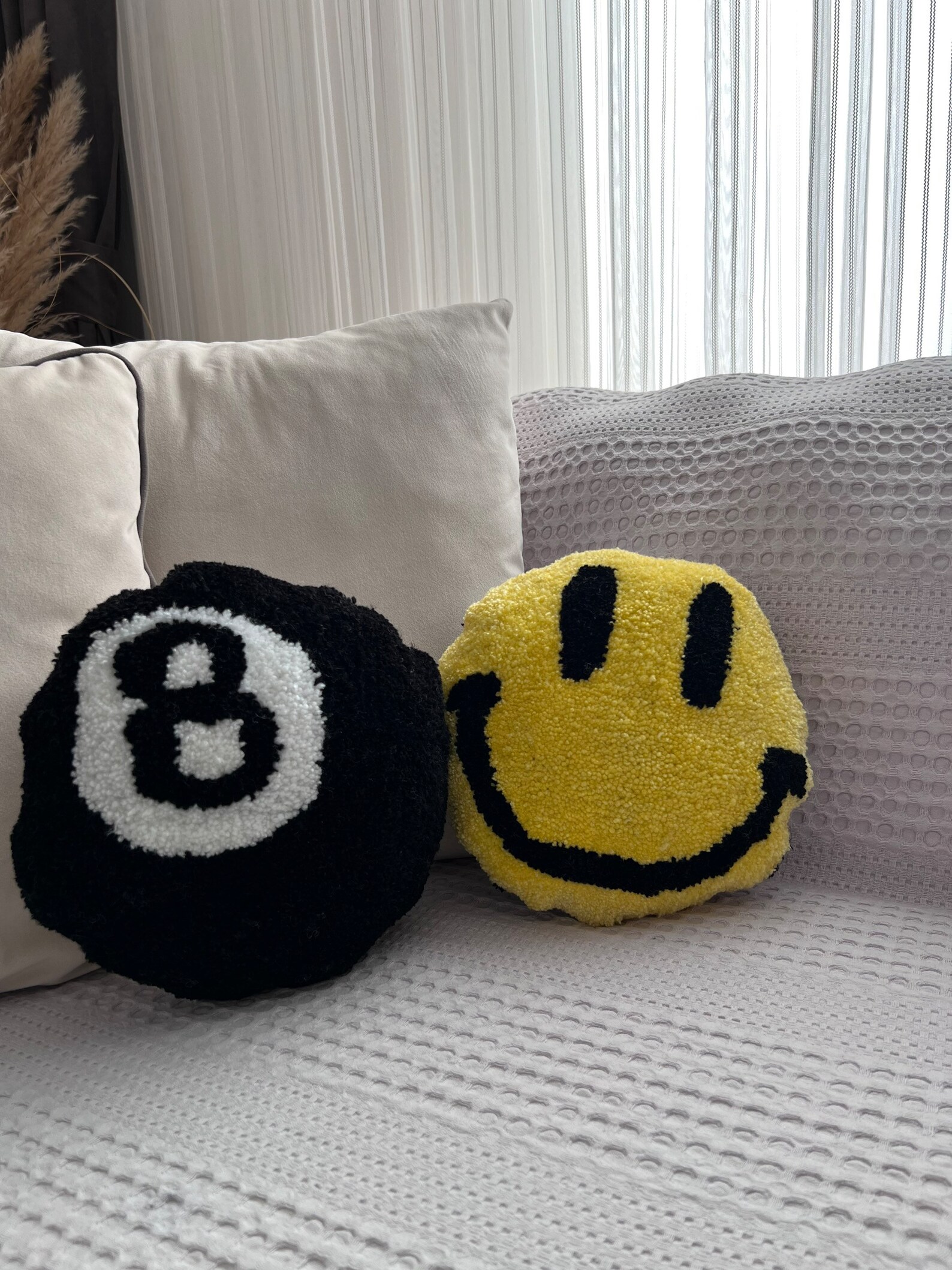 Magic 8 Ball Pillow Tufted Pillow Housewarming Gift - Etsy