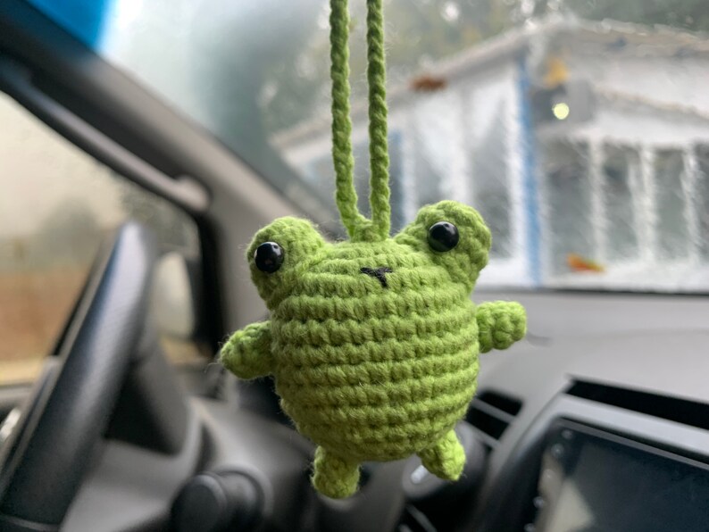 Cow Car Mirror Hanging Mushroom Rear-view Mirror Hanging Car - Etsy