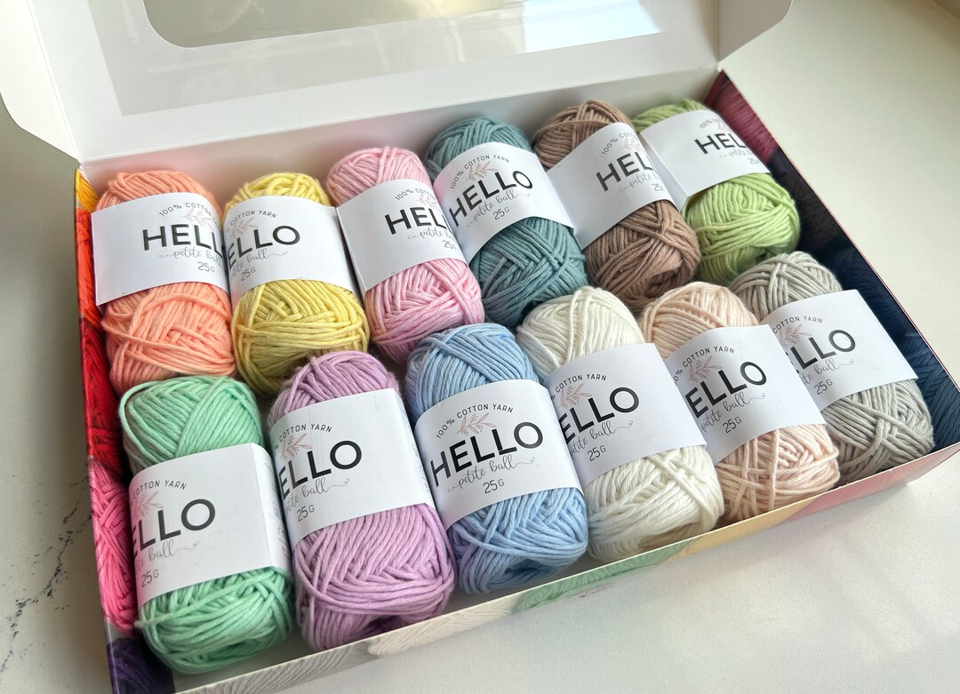 Punch Needle Yarn Set, Cotton Yarn for Punch Needle, Punch Needle ...