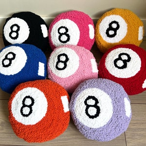 Magic 8 Ball Pillow, Tufted Pillow, Housewarming Gift, Authentic Unique ...
