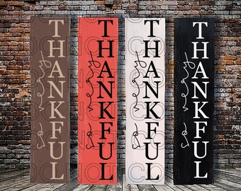 Thankful Porch Signs | Etsy