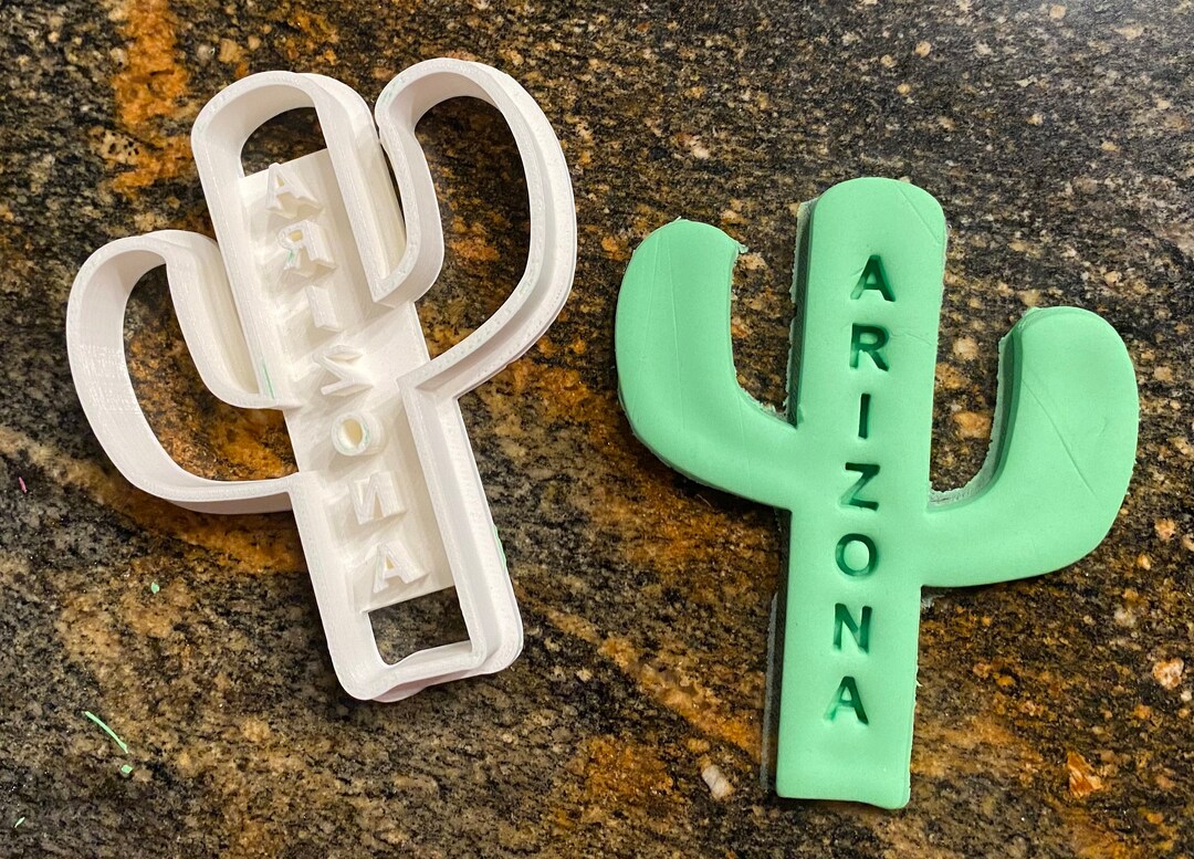 Customizable Cactus Cookie Cutter - Etsy