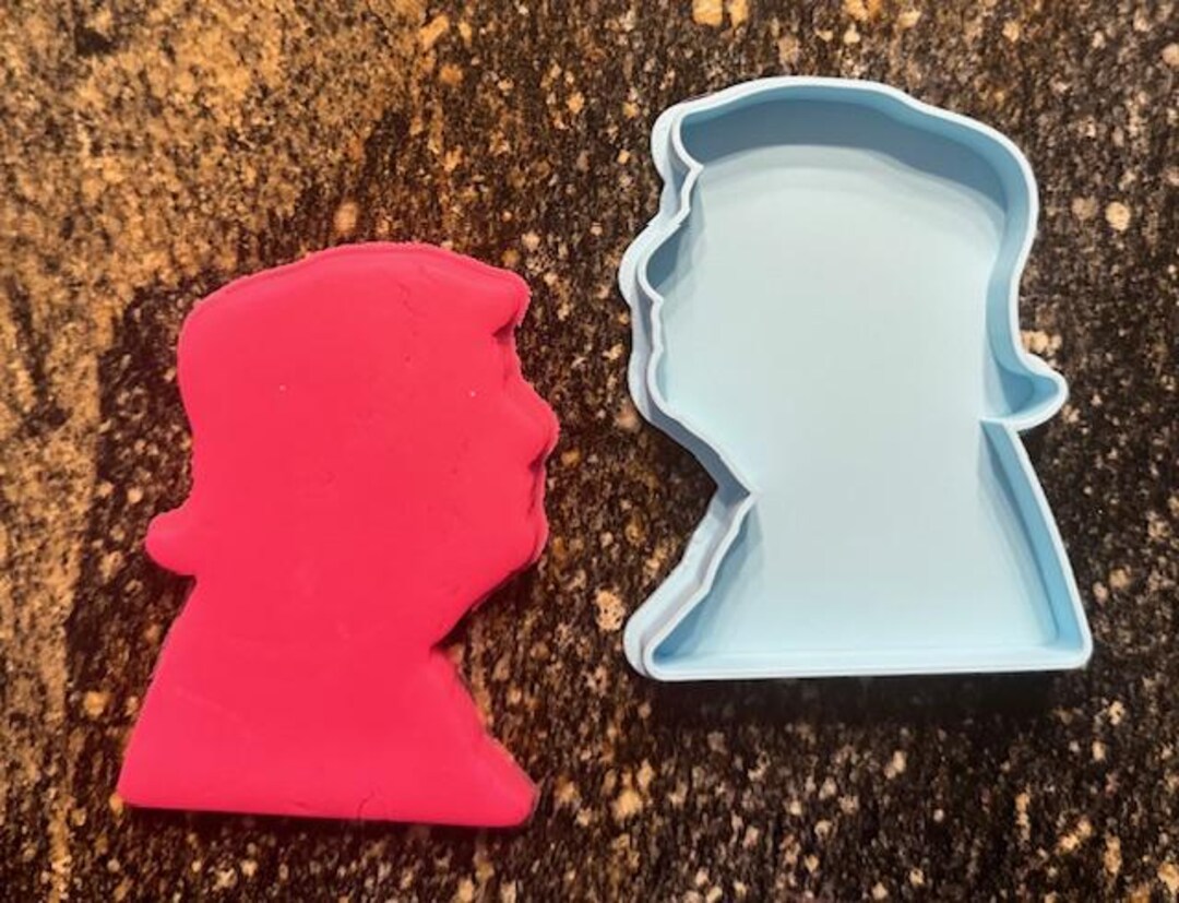 Donald Trump Cookie Cutter: Food Safe PLA Plastic (4x2.5 Inches) - Etsy