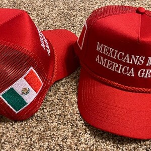 Revised MEGA - Mexicans Make America Great Cap - Etsy