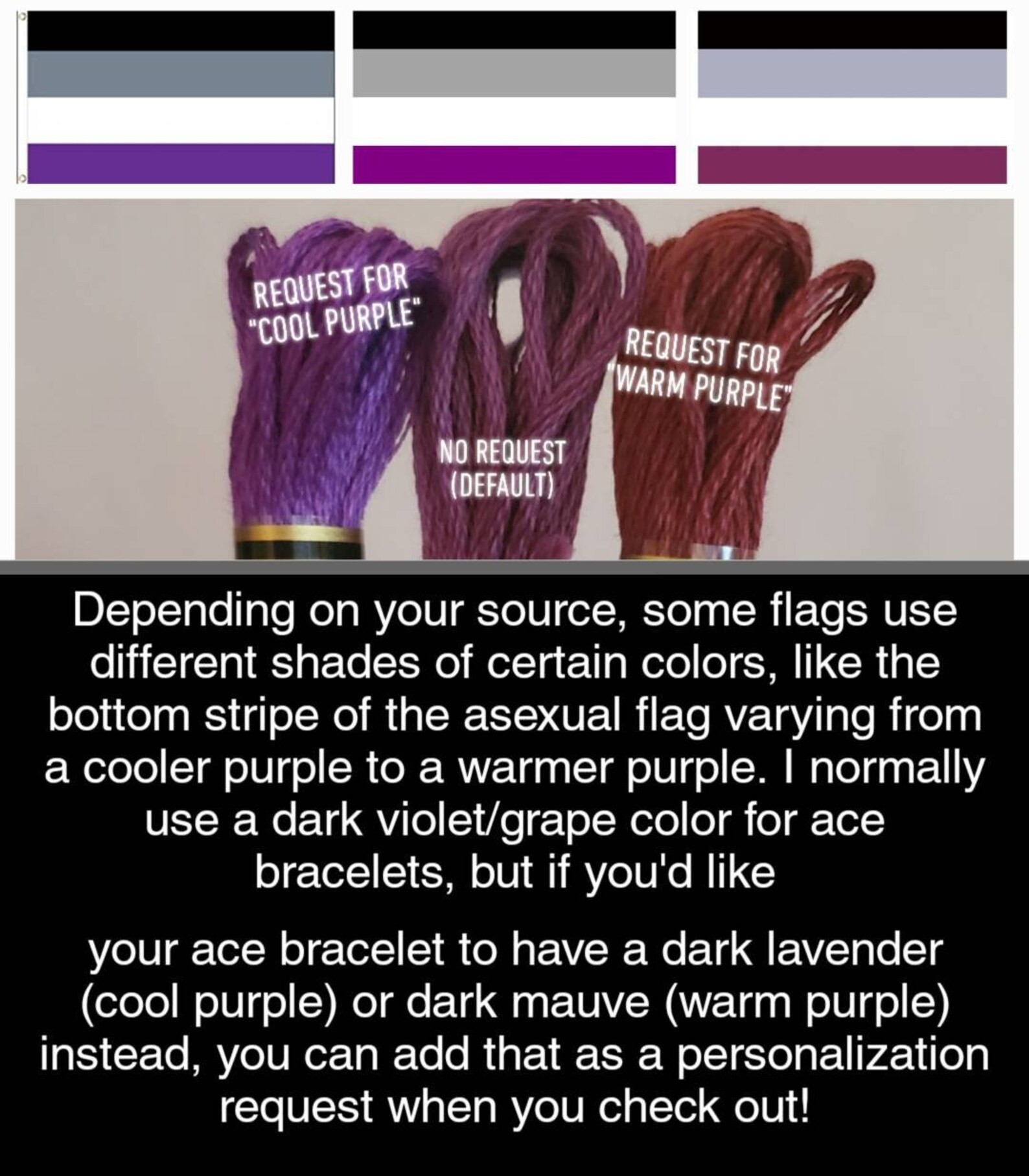 Adjustable LGBTQIA Subtle Pride Flag Bracelets or Anklets - Etsy