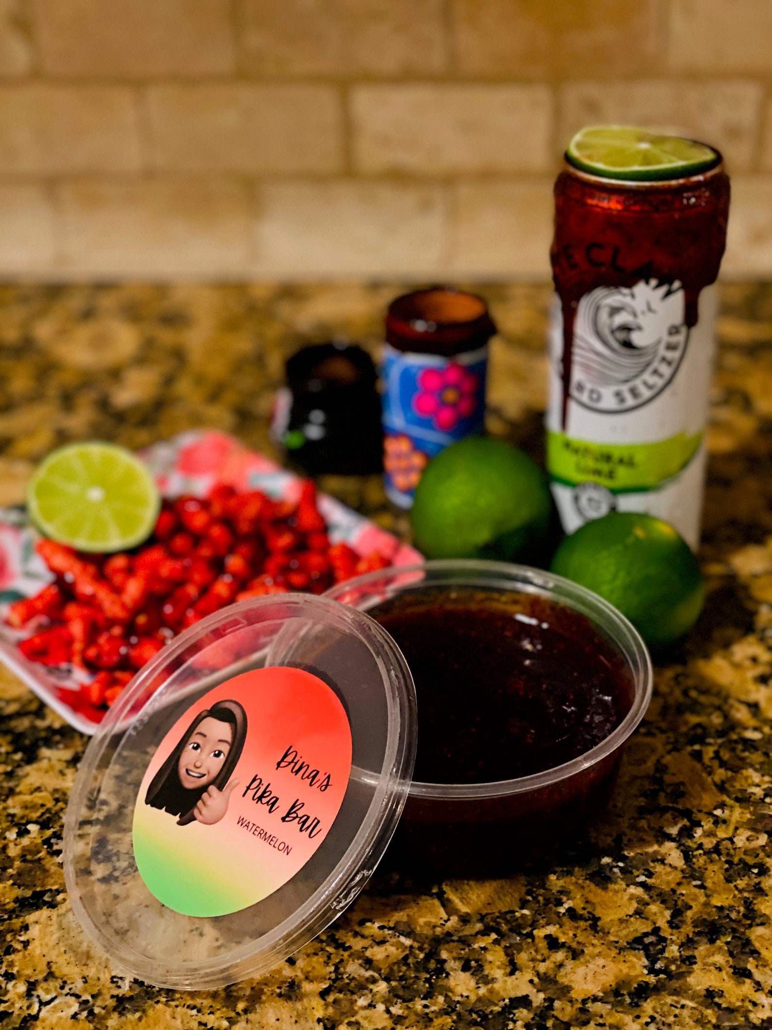 Watermelon Chamoy Rim Dip Drink Dip Rim Paste Homemade - Etsy