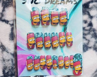 Bart Simpson Decals - Etsy