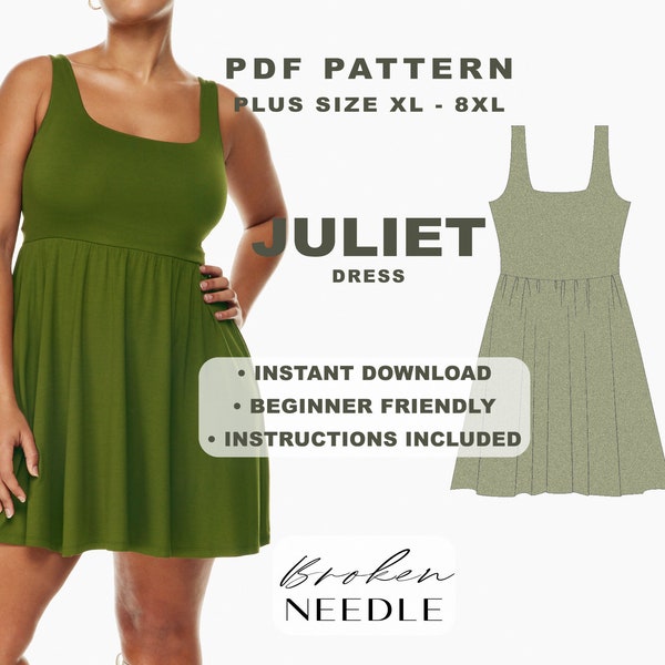 Plus Size Pattern - Etsy