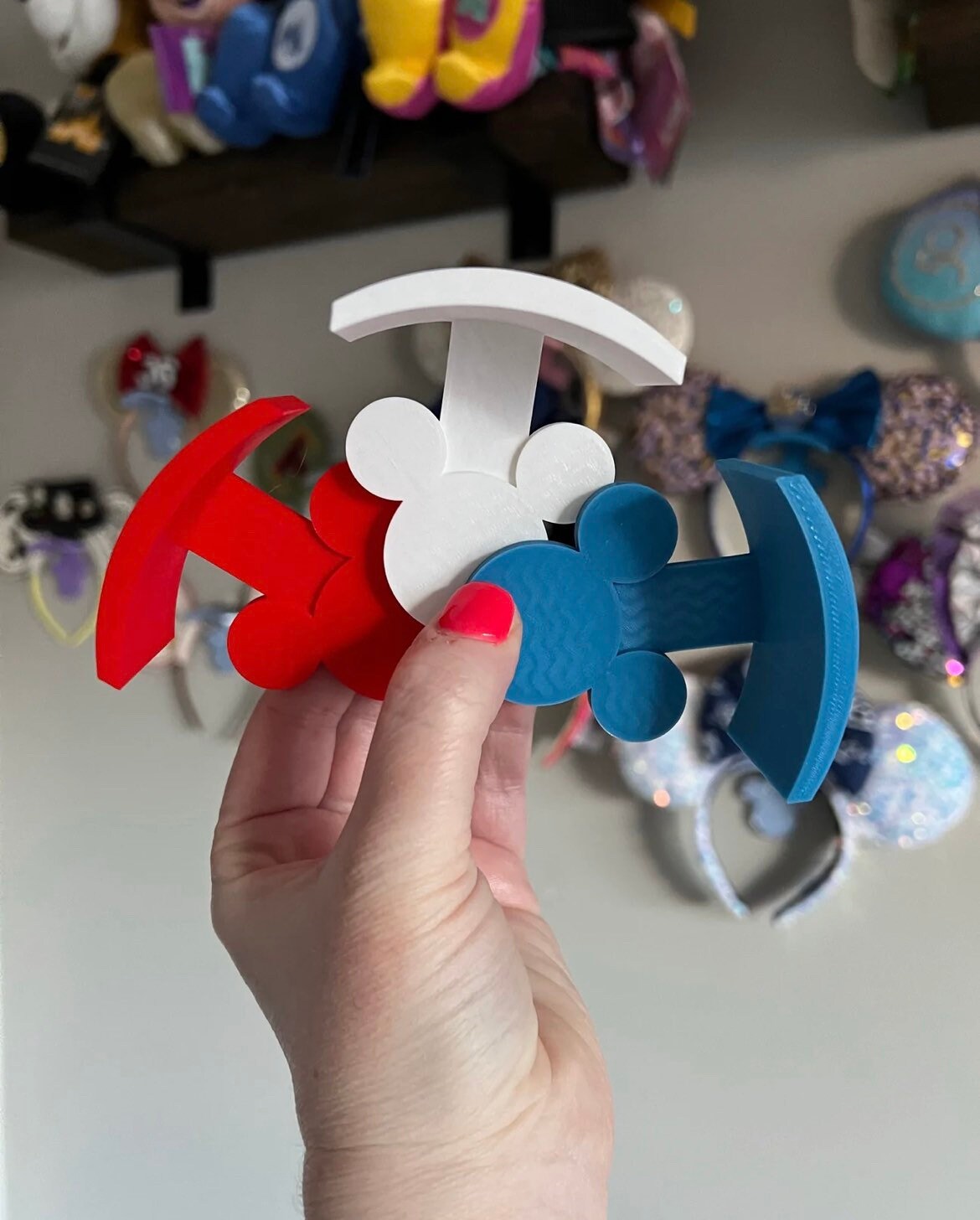 Mickey Mouse Ear Holders, Disney Mouse Ear, Ear Holders, Mickey Minnie ...