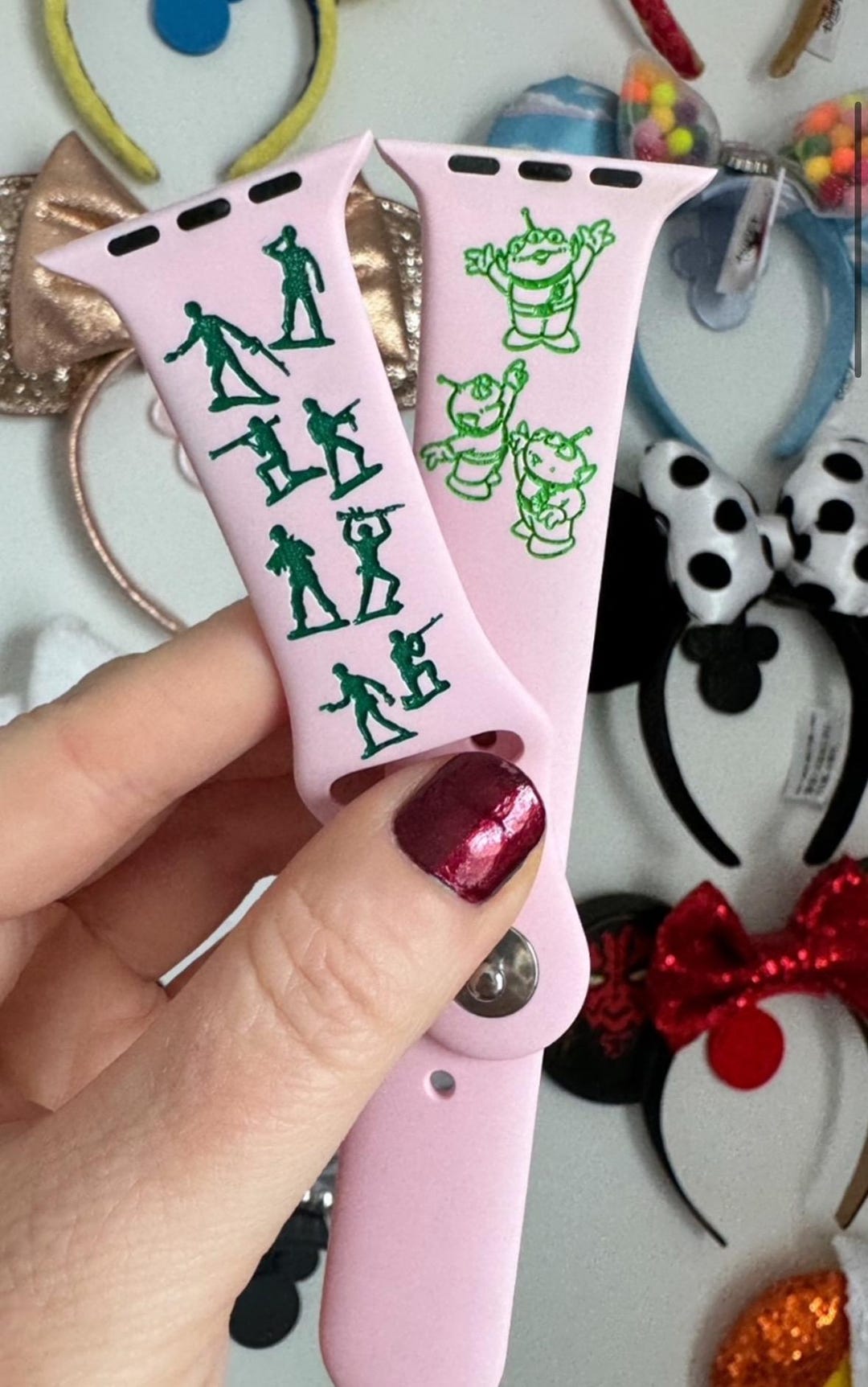 Aliens Army Men Luxo Ball Pixar Inspired Toy Story Watch Band for ...