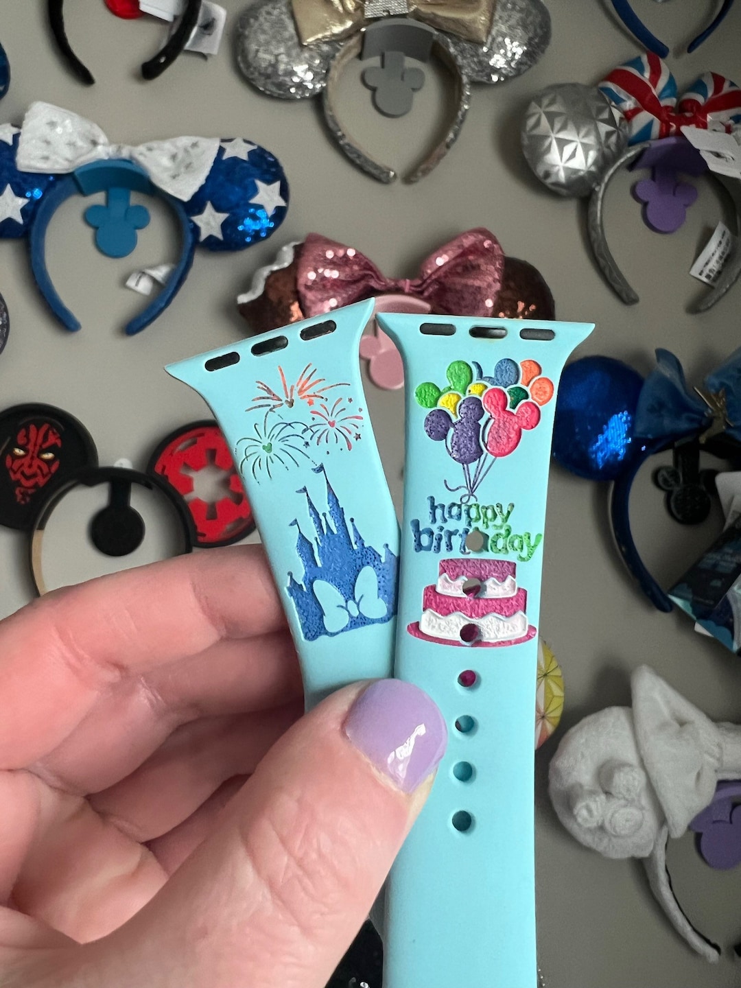 Disney Birthday Inspired Snacks Cake Celebration Watch Band Accessory ...