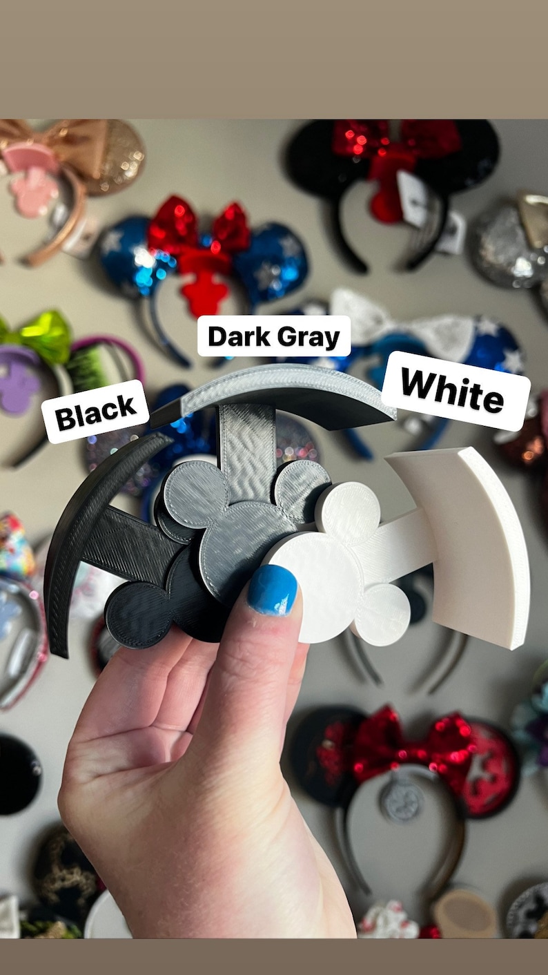 Mickey Mouse Ear Holders, Disney Mouse Ear, Ear Holders, Mickey Minnie ...