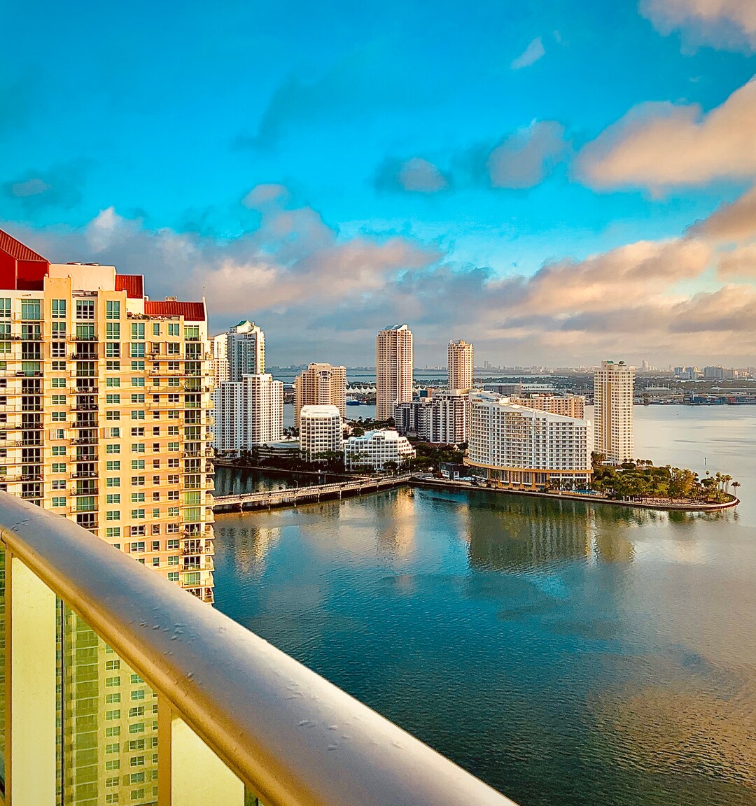 Miami Skyline From Above - Etsy