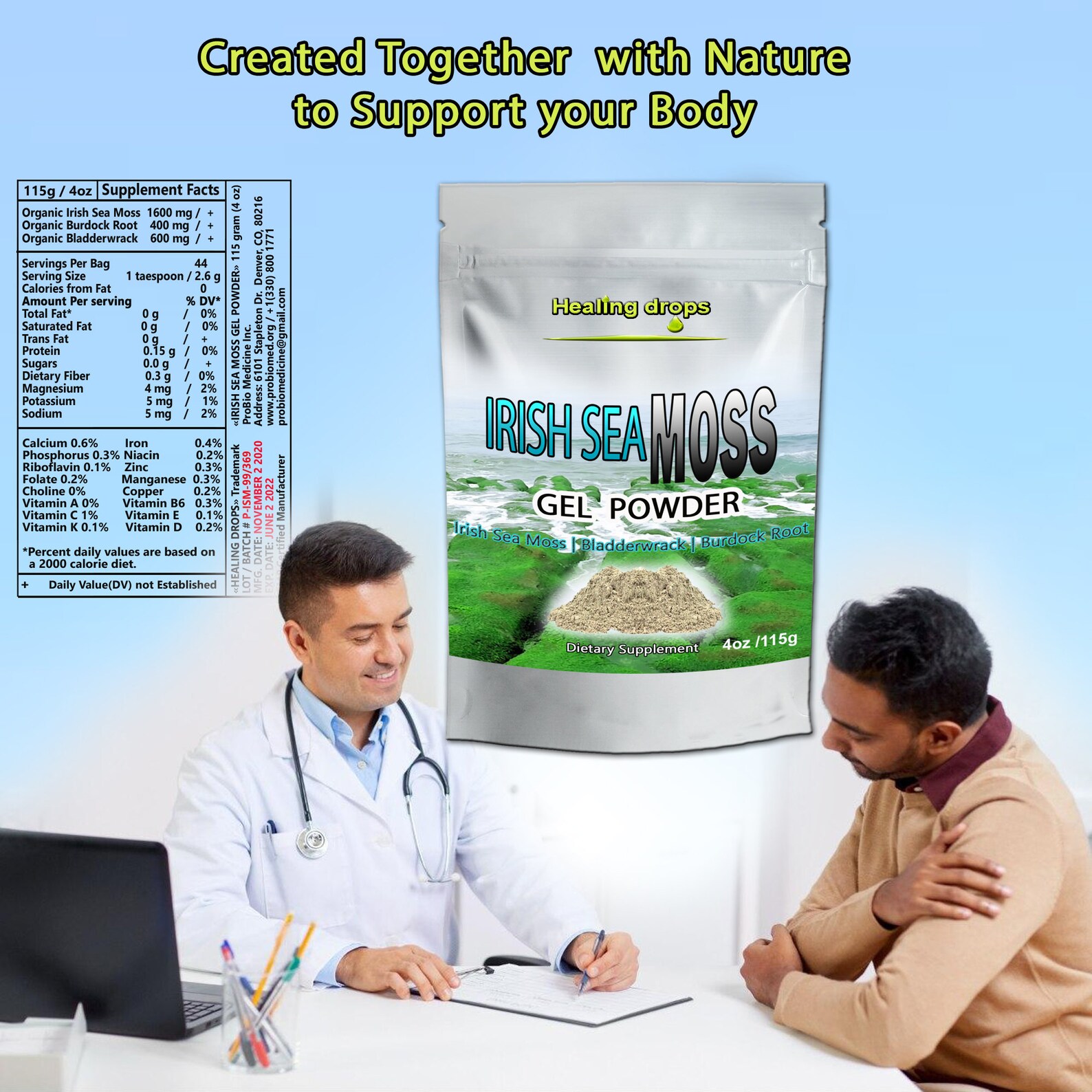 Irish Sea Moss Powder Perfect for Sea Moss Gel or Gummies - Etsy