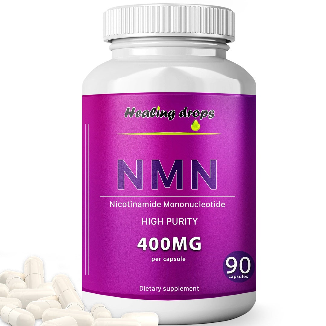 NMN Nicotinamide Mononucleotide Capsules 400mg High Purity 99% NMN 90 ...