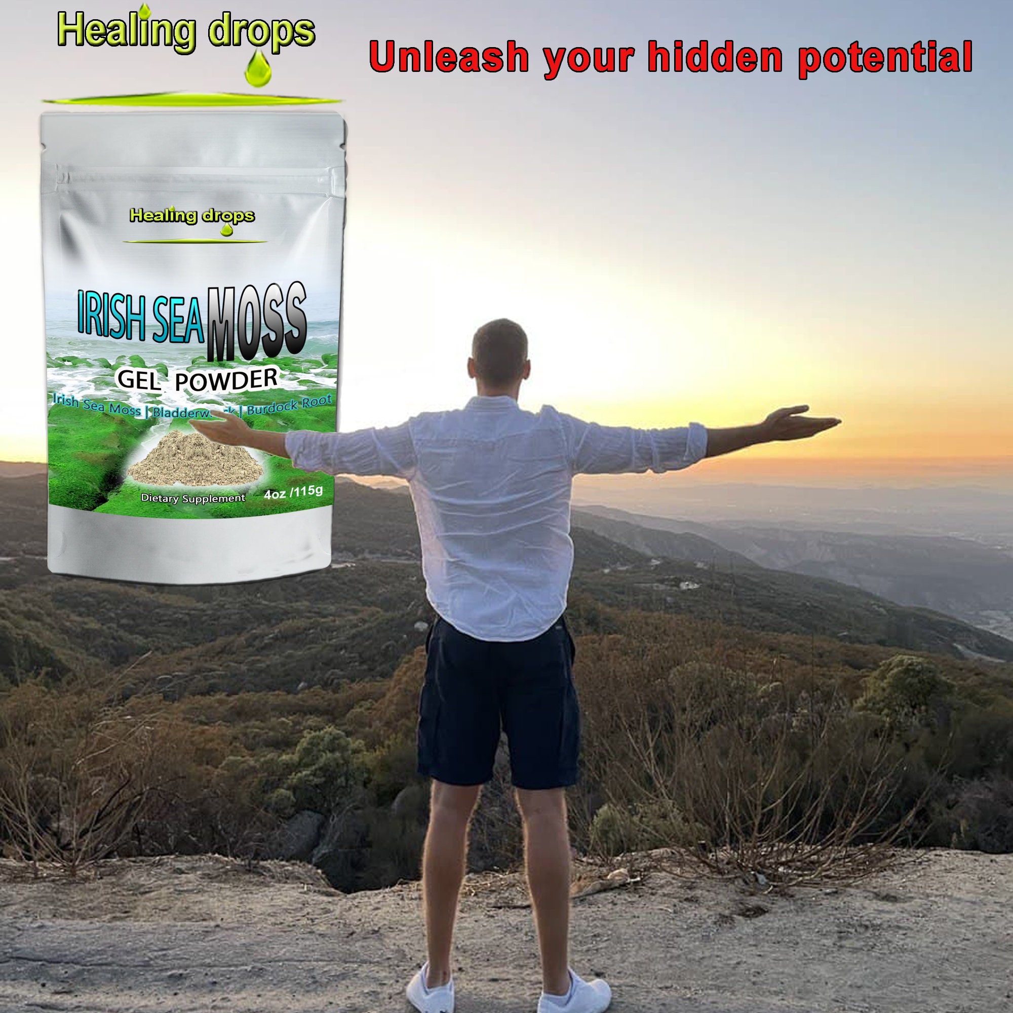 Irish Sea Moss Powder Perfect for Sea Moss Gel or Gummies - Etsy